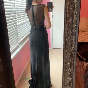 JS Collections | Dresses | Js Boutique Black Beaded Formal Prom Pageant ...